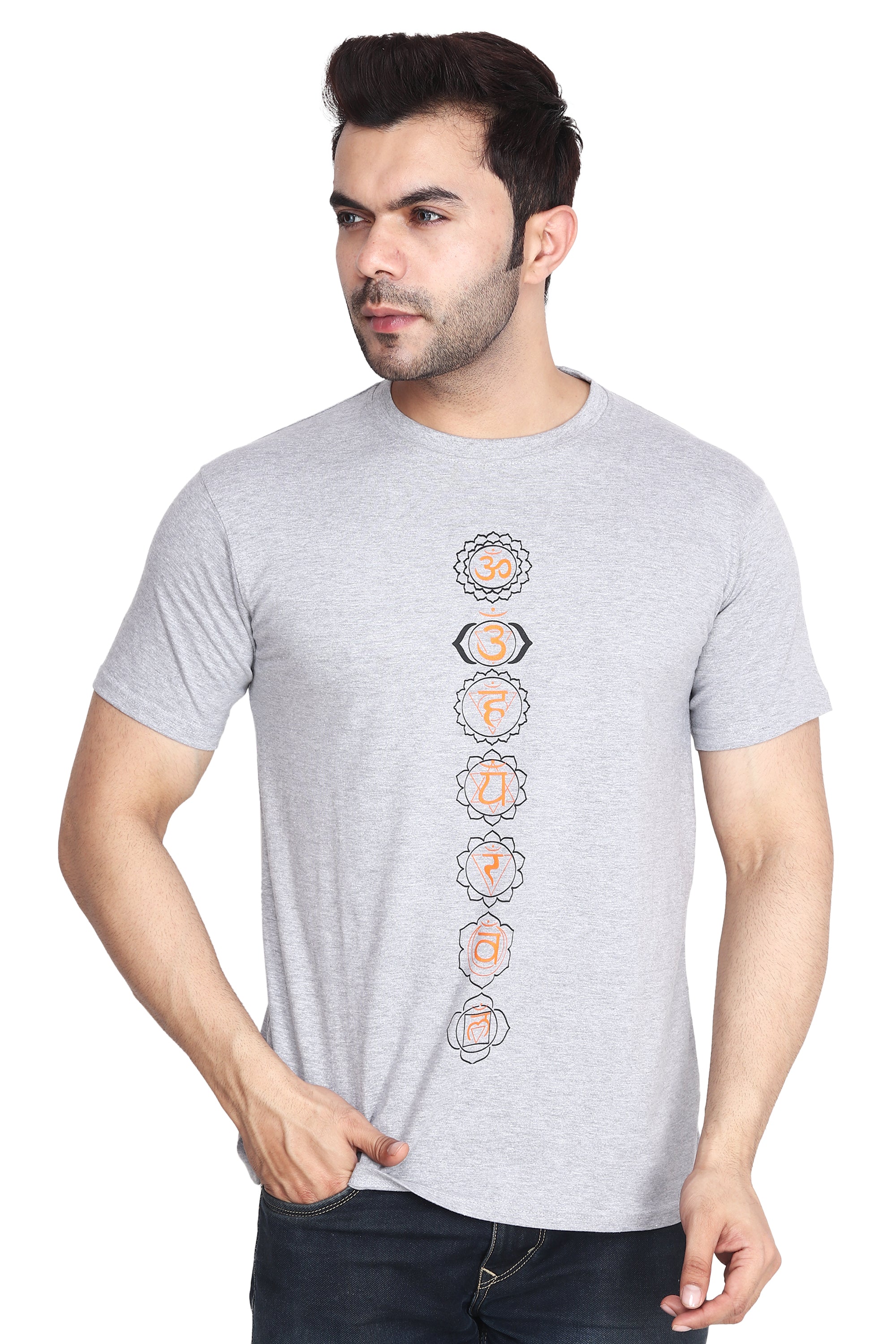 Seven chakras print Tee – tanaka co